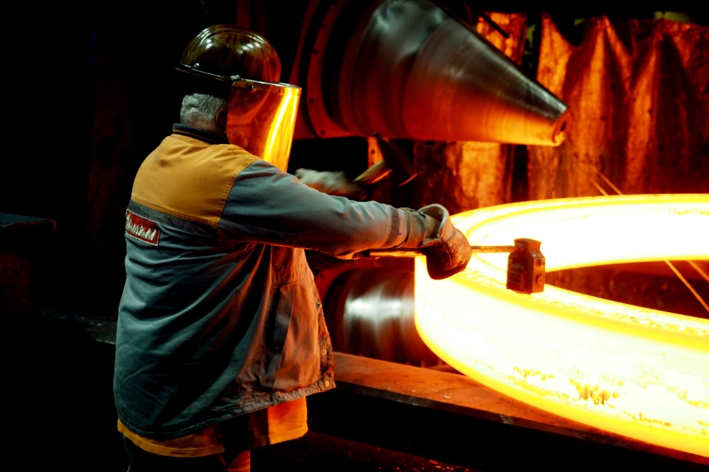 Nahtlos gewalzte Ringe mit den besten Ringwalzen